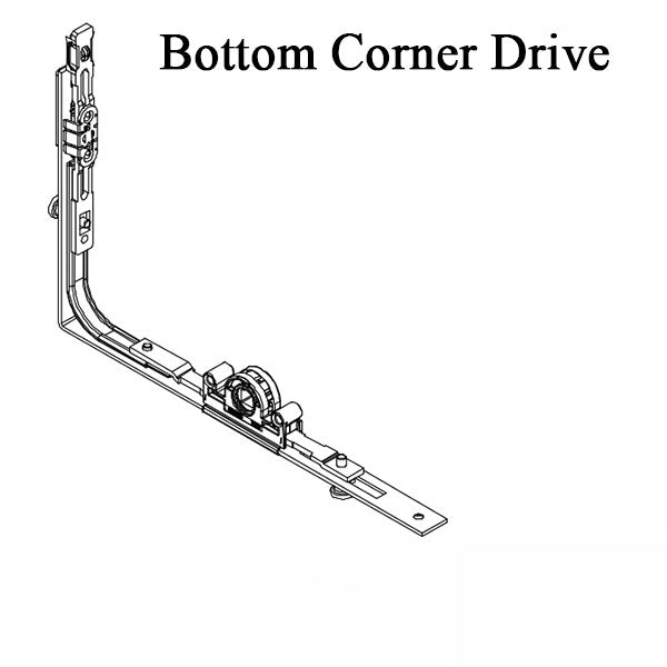 Marvin French Casement bottom corner drive with gear box – Golden Locks Inc
