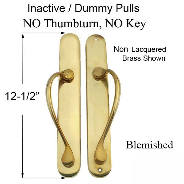 Marvin Ultimate Sliding French Door, Inactive / Dummy wide handle set ...