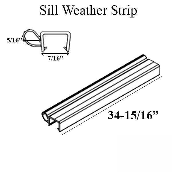 Integrity by Marvin V2026 Weatherstrip, Sill, BG, 3-0- Beige – Golden ...