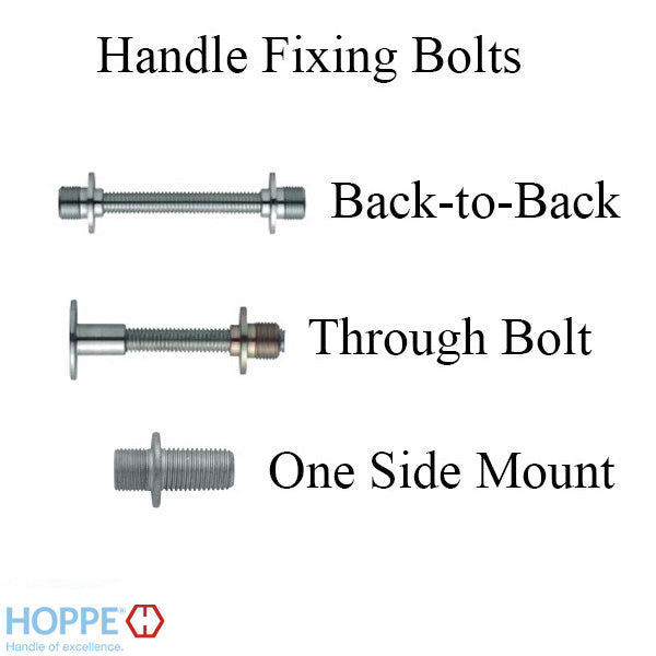 Hoppe Handle Fixing Bolt for One Side Mount Pull Handles, Thread Lengt ...