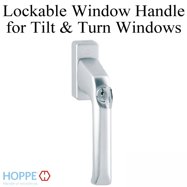 London Lockable TBT Handle for Tilt & Turn Windows - Made of Alumi ...