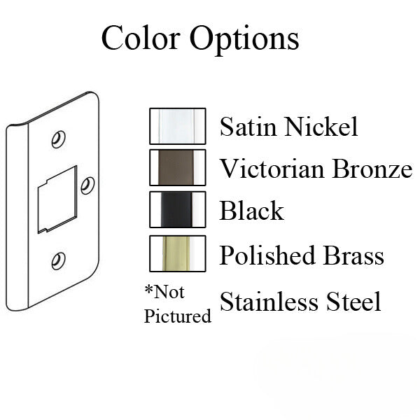 SET OF 3 STRIKE PLATES – Golden Locks Inc