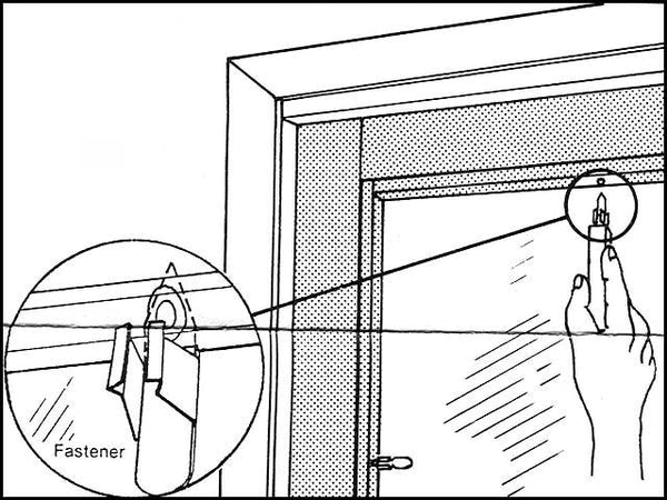 Andersen Grille Fastener Terratone 1-1/8" grid fastener for pre finish ...