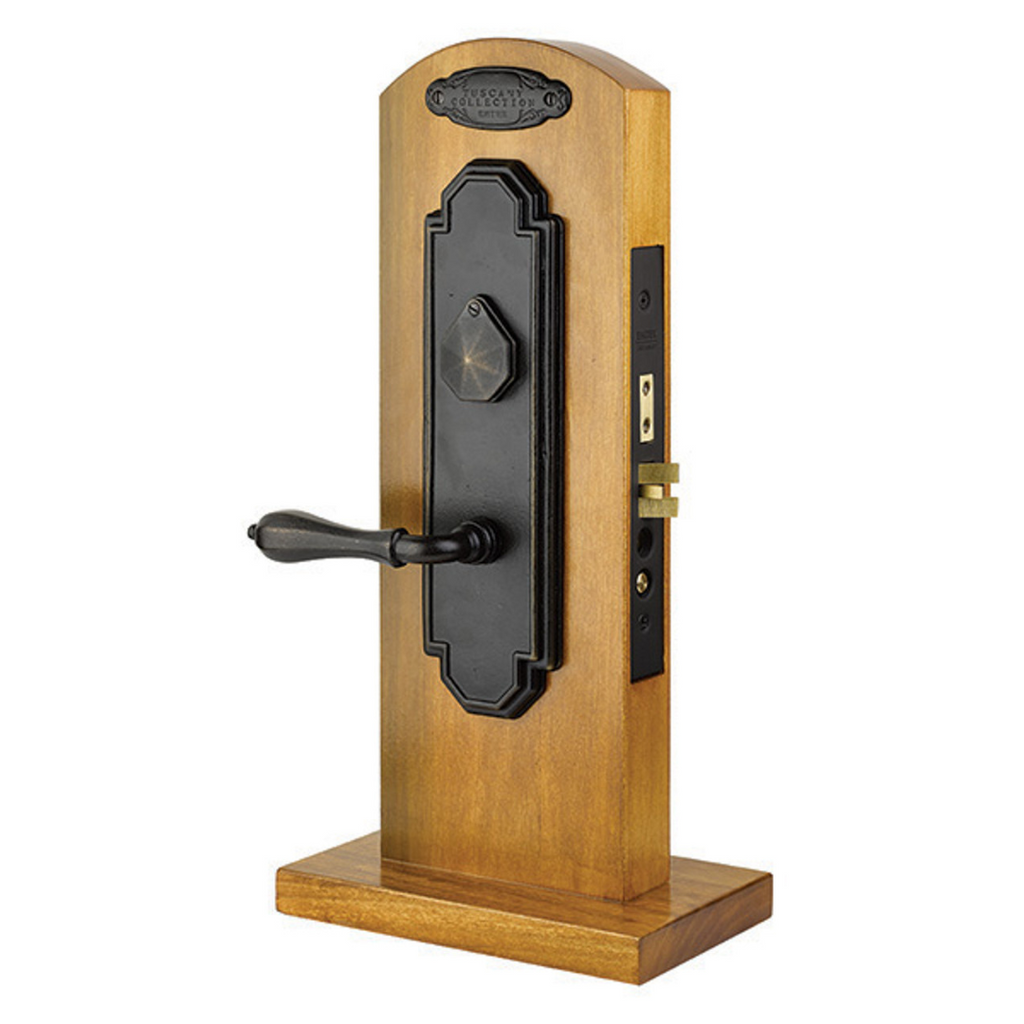 Emtek 3533 Octagon Lost Wax Cast Bronze Mortise Entrance Lockset - Ent ...