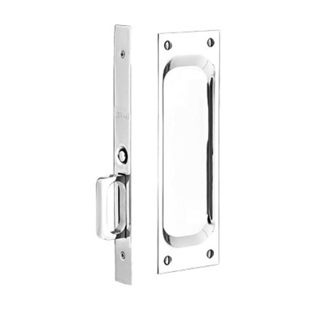Emtek 2103 Classic Pocket Door Mortise Locks (2-1/2" x 7-1/2") - Keyed ...