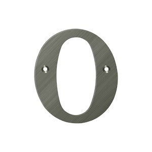 4" Residential Letter O – Golden Locks Inc
