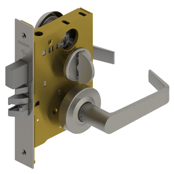 3881S Storeroom with Deadbolt Mortise Lock with Sectional Trim, WTN ...