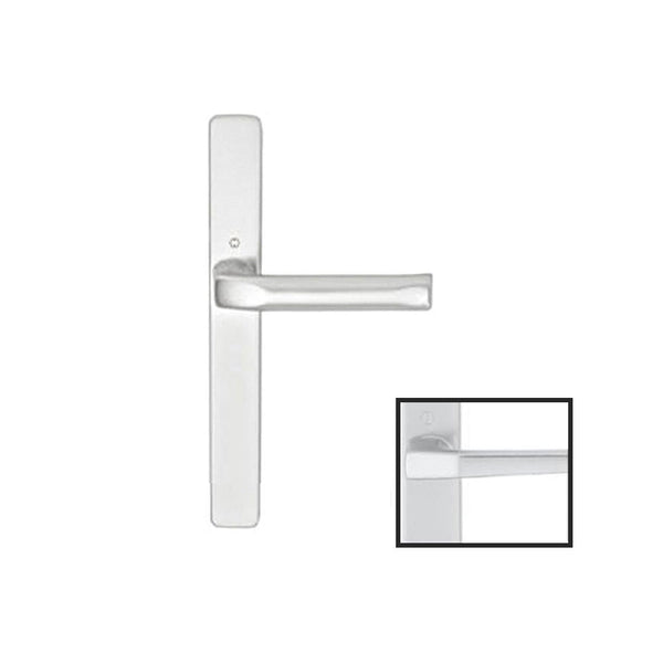 HOPPE MULTIPOINT LOCK HANDLESET, 113/ 2246, LONDON, ALUMINUM, FIXED DU ...