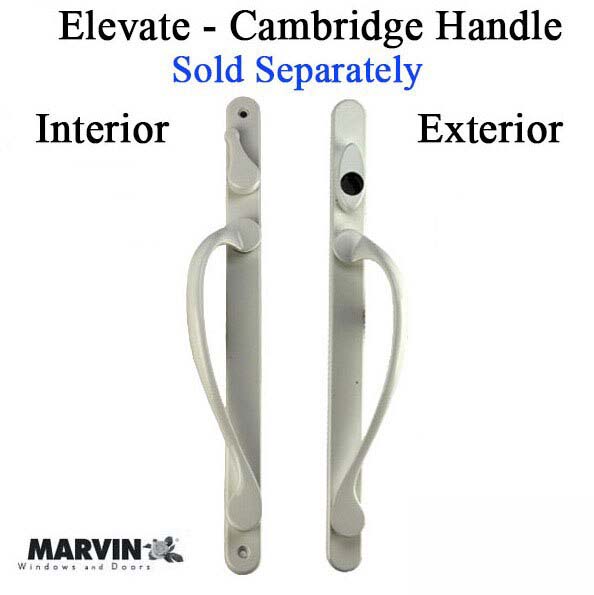 Elevate series, Sliding French Door handle, Exterior Active Keyed, LH ...