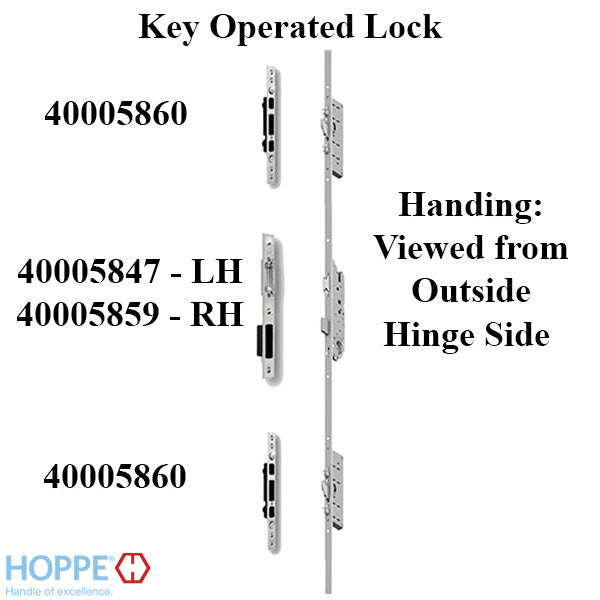 Hoppe Strike Plate for Swing Hook/Round Bolts - Stainless Steel ...