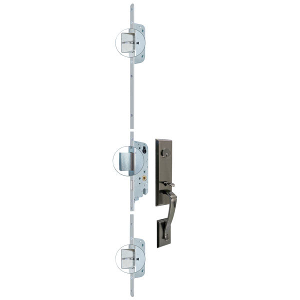 SECURY AUTOMATIC MULTIPOINT LOCK FOR 6'8" ENTRY DOORS FOR USE WITH GRI ...