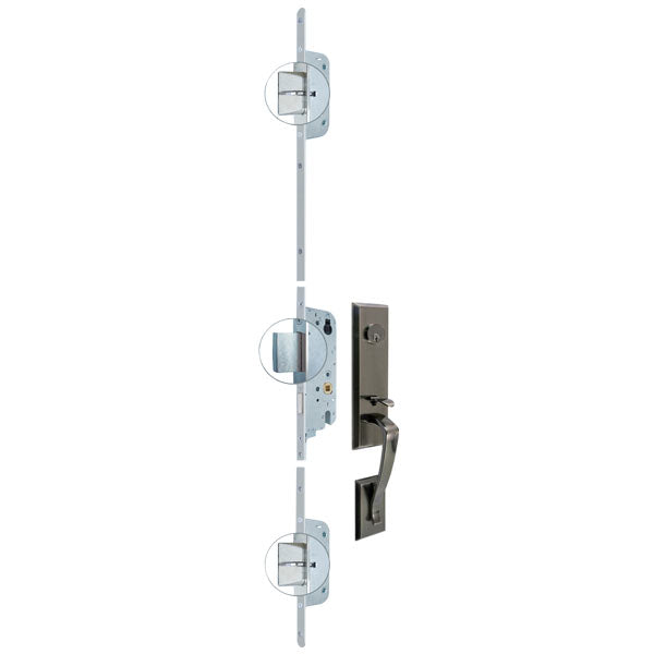 SECURY AUTOMATIC MULTIPOINT LOCK FOR 8' ENTRY DOORS FOR USE WITH GRIPS ...