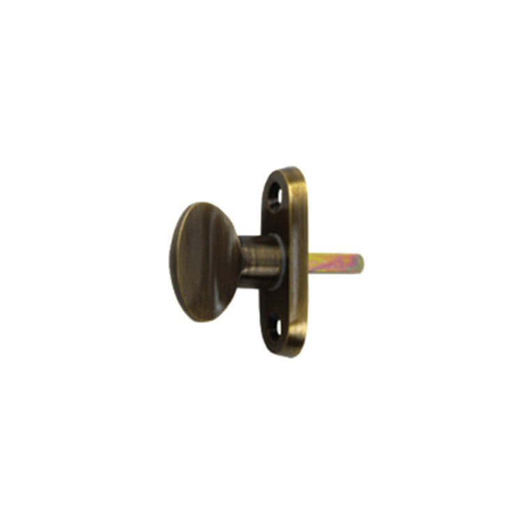 ROSETTE WITH THUMBTURN FOR VENTING ATRIUM SIDELITES – Golden Locks Inc