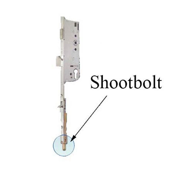 16MM MANUAL 45/92 GEAR, SHOOTBOLT-TONGUE @ 24.41", 1" DEADBOLT THROW ...