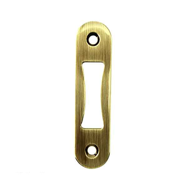 MULTIPOINT DOOR RADIUS CORNER NO LIP STRIKE PLATE FOR 1-3/4 INCH DOOR ...