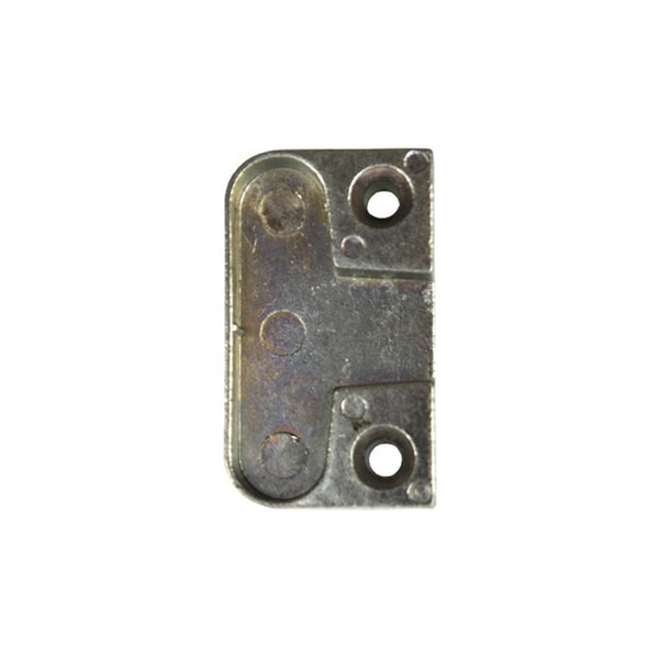 SIDELIGHT LOCK PLATE, ROLLER STRIKE - NICKEL SILVER – Golden Locks Inc