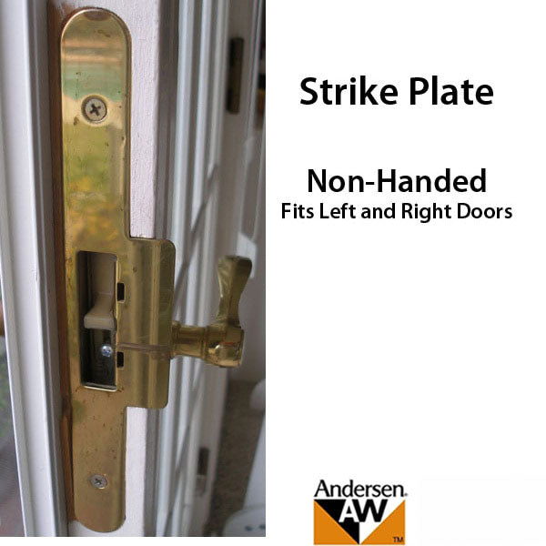 Andersen Latch & Deadbolt Strike Plate Cover, AP/PA Double Door ...