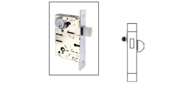 Cal-Royal SC Series, Extra Heavy Duty Mortise Locks with Clutch, Grade ...