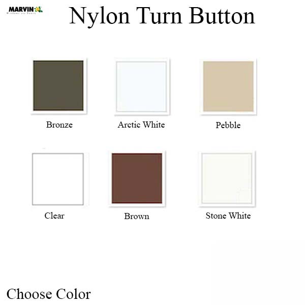 Marvin Nylon Turn Button for Energy Panels - Choose Color – Golden ...
