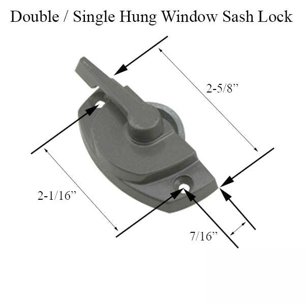Marvin Double Hung Sash Lock & Keeper – Golden Locks Inc