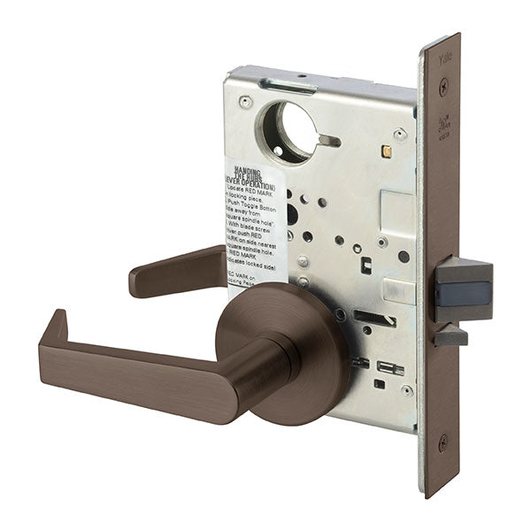 AUR 8808-2FL Classroom Intruder Latchbolt Mortise Lock with Augusta ...