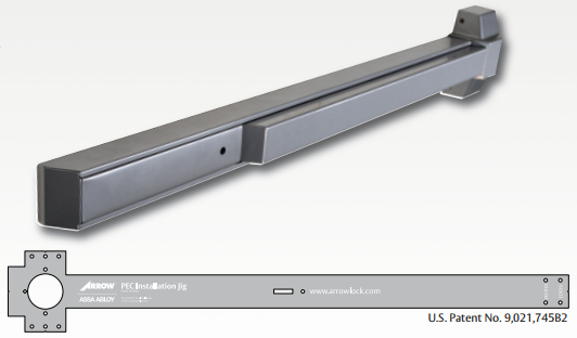 Arrow PEC910 36" Aluminum Exit Device – Golden Locks Inc
