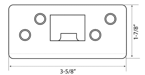 Cal-Royal SDTP3625 Heavy Duty Security Strike – Golden Locks Inc