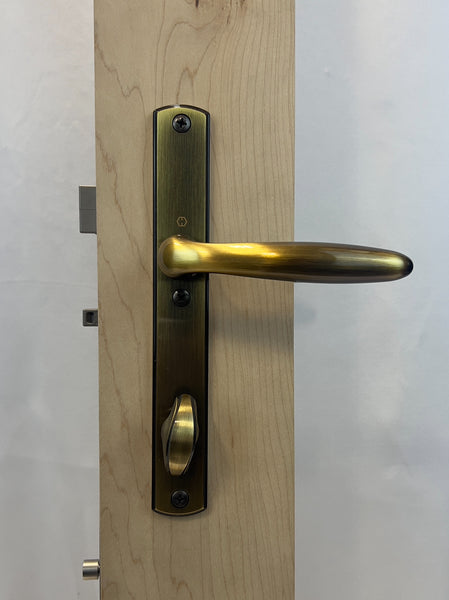 HOPPE MULTIPOINT LOCK HANDLESET, VERONA, M151/216N, SOLID BRASS - ANTI ...