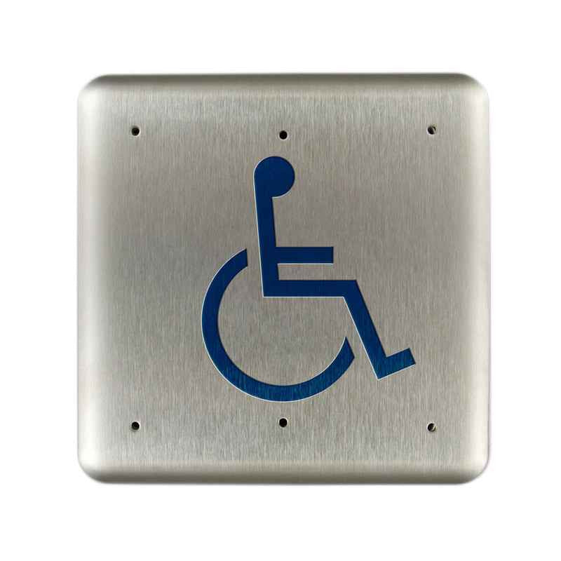 LCN 8310-3853WF 4-3/4" x 4-3/4" Square, Wireless Wall and Flush Mount ...