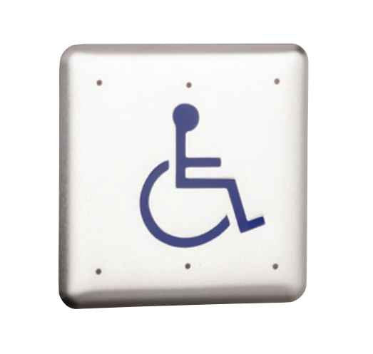 LCN 8310-853 4-3/4" x 4-3/4" Stainless Steel Square Hardwired Wall ...