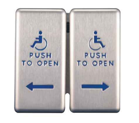 LCN 8310-855 4-3/4" x 4-3/4" Square, Hard Wired Wall Mount Actuator ...