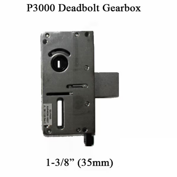 P3000 Replacement deadbolt Gearbox / Lock Case 35/92 – Golden Locks Inc