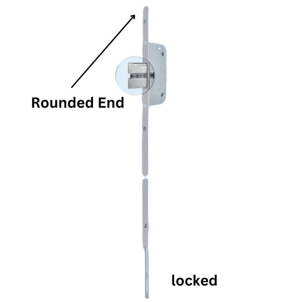 Automatic Extension 1050mm with Additional Latchbolt - Rounded End ...