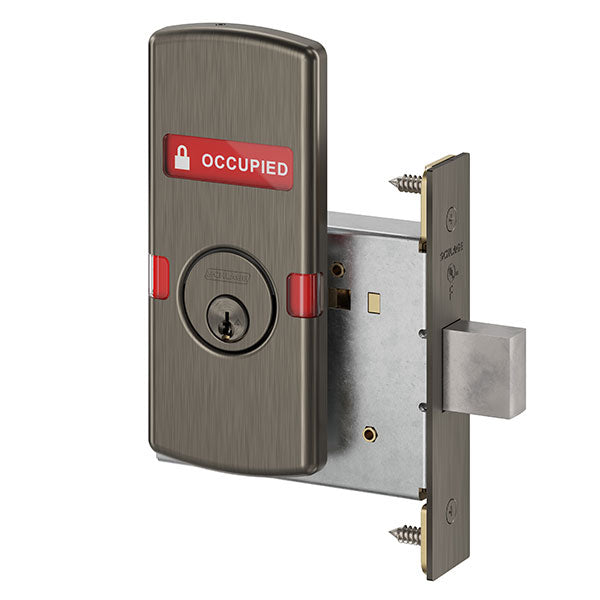 L460P OS-OCC Cylinder x Thumbturn Mortise Deadbolt Lock with VACANT ...
