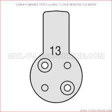 Cam for Mortise Cylinder Marks® Type – Golden Locks Inc