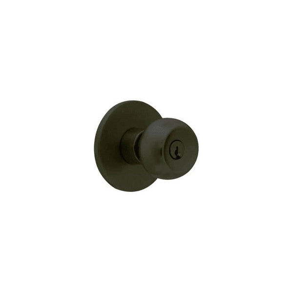 Falcon X Series Storeroom Keyed Entry Knob Set with Troy Knob and Gala ...