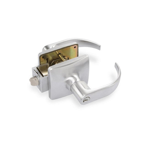 Falcon Dane Passage Door Lever Set with Square Rosette from RU Collect ...