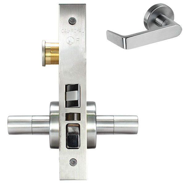 NM Series Mortise Lock with SS Sectional Lever Trim – Golden Locks Inc