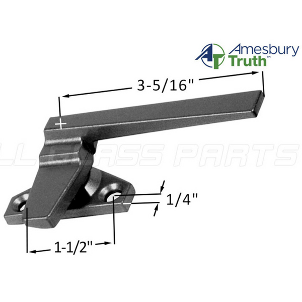 Truth 25 Series Cam Lock 1-1/2 Handle Offset Base RH ,Chestnut Bronze ...