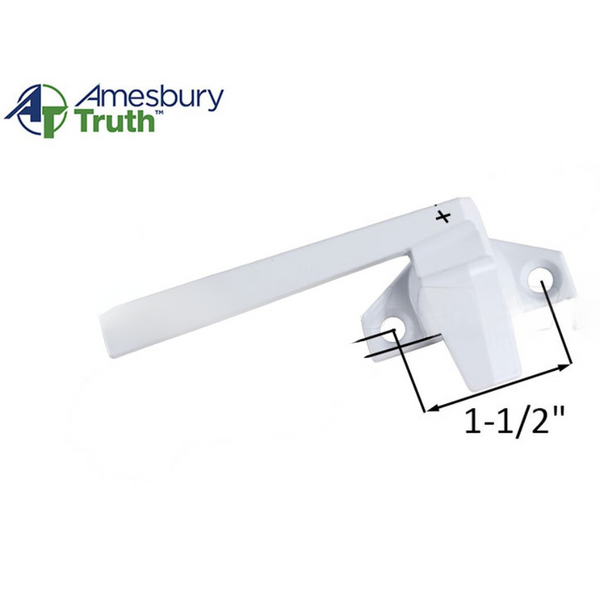 Truth 25 Series Cam Lock 1-1/2 Handle IN-LINE Base LH , Bright White ...