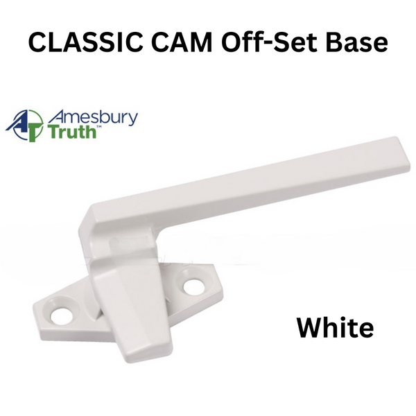 Truth 25 Series Classic Cam Lock Handle Off-Set Base RH ,White – Golden ...