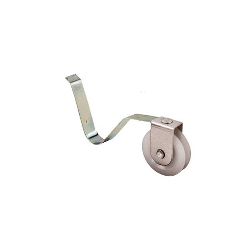 V Spring Tension Roller Assembly With 1 Inch Steel Wheel For Sliding S ...