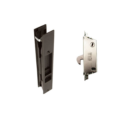 Flush Mount Handles For Sliding Patio Doors With Mortise Lock – Golden ...