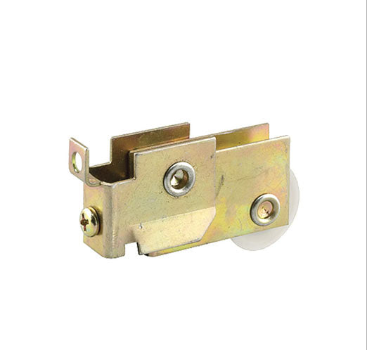 Bottom Mount Roller Assembly With 1-1/4 Inch Nylon Wheel For Sliding M ...