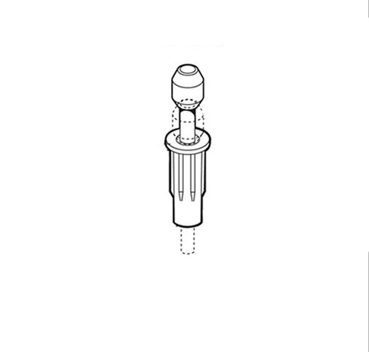 Guide, Bi-Fold Door Top Pivot Spring Loaded Top Guide - 26035 – Golden ...