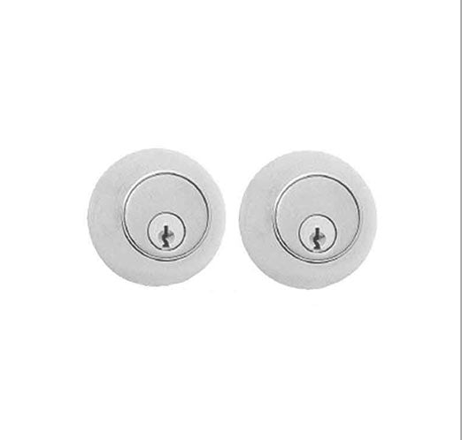 Deadbolt, 2 Inch Backset, Double Cylinder - Satin Nickel - 40510-Dc-Sn ...