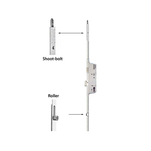 ROLLER / SHOOTBOLT MULTIPOINT LOCK REPLACEMENT KIT FOR 93" FUHR AUTO R ...