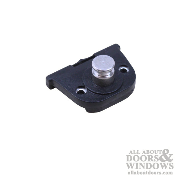 ROTO 17" SURFACE MOUNT TRACK WITH BLACK SLIDE GUIDE – Golden Locks Inc