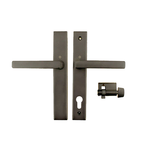 HOPPE MULTIPOINT LOCK HANDLESET - NONKEYED WITH THUMBTURN, M1643 / 216 ...