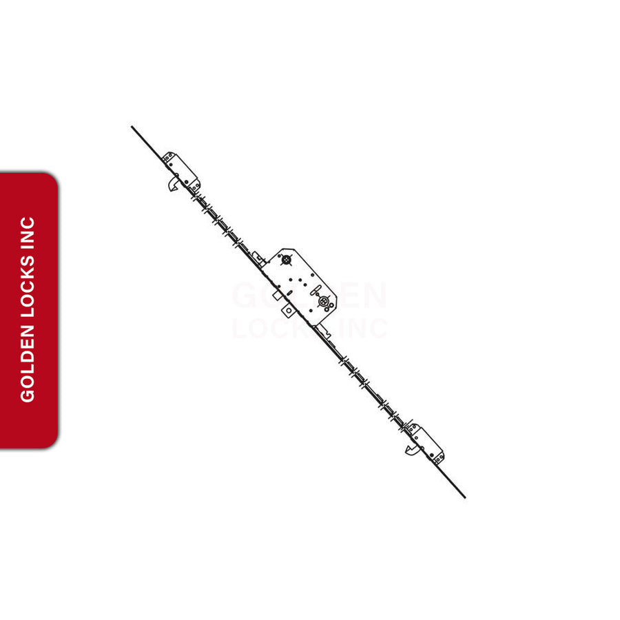 3 Point Hook Bolt Lock Mechanism – Golden Locks Inc